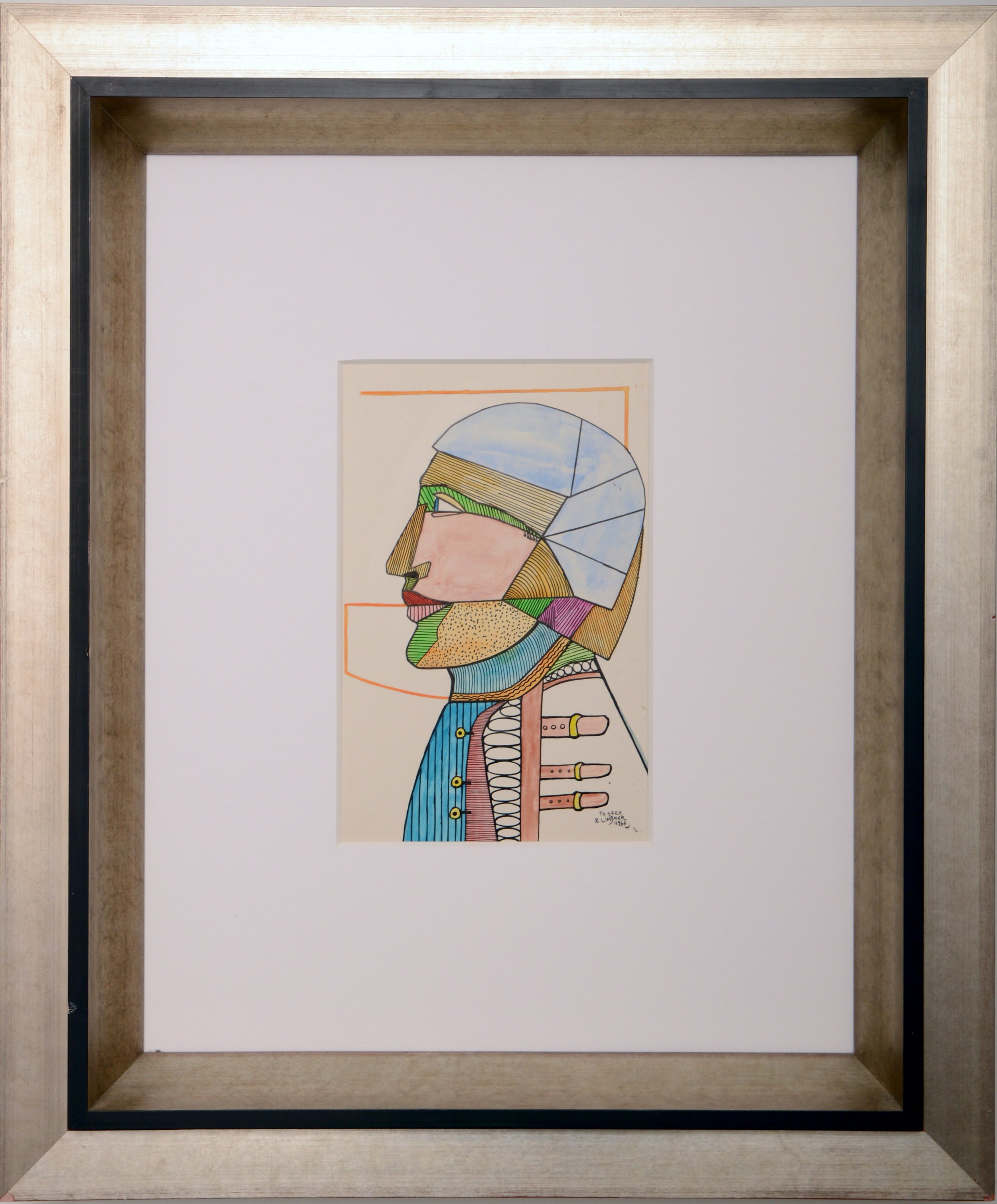 Richard Lindner, Untitled, 1964 - rabbitgallery.ca